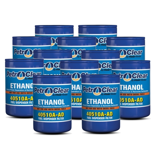 Petro-Clear 40510A-AD 12-Pack Champion Filter Alert Alcohol Gas, 10 ...