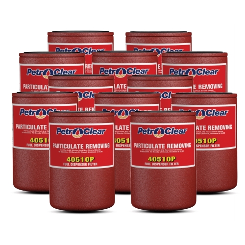 Petro-Clear 40510P 12-Pack Champion Filter Gas Particulate Only, 10 ...